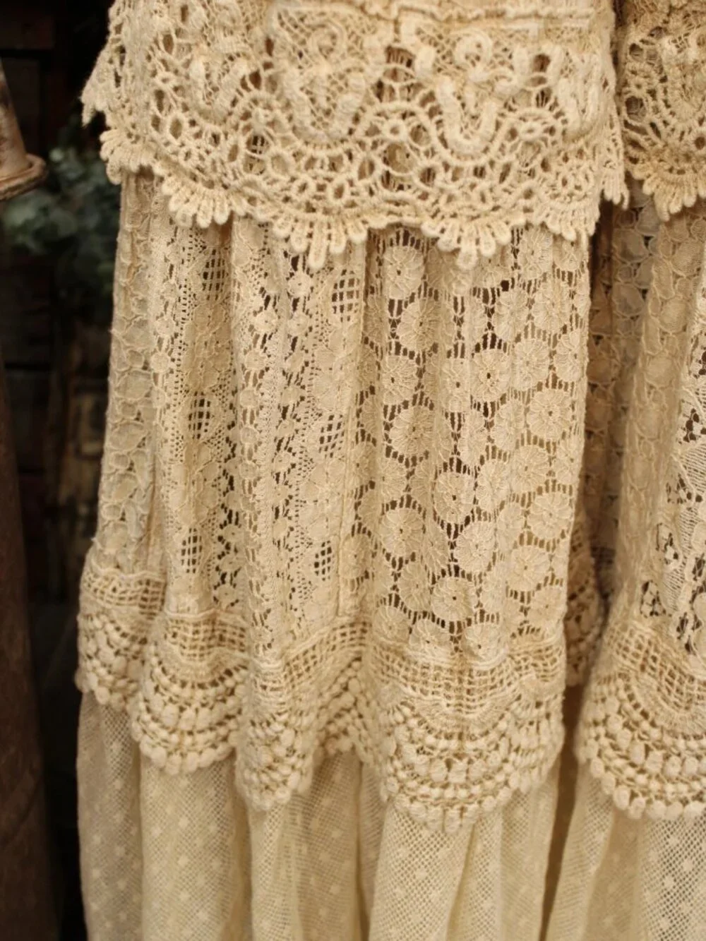 Young Threads | Pants & Jumpsuits | Desert Dream Cloud Tiered Lace Net ...
